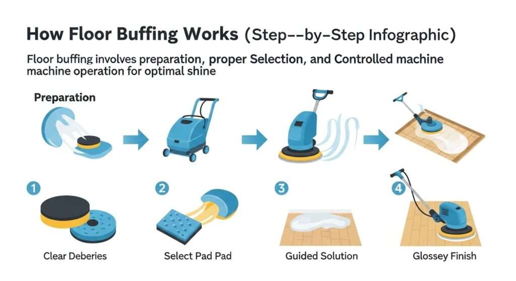 Floor Buffing Guide: Restore Shine & Extend Floor Life 2025
