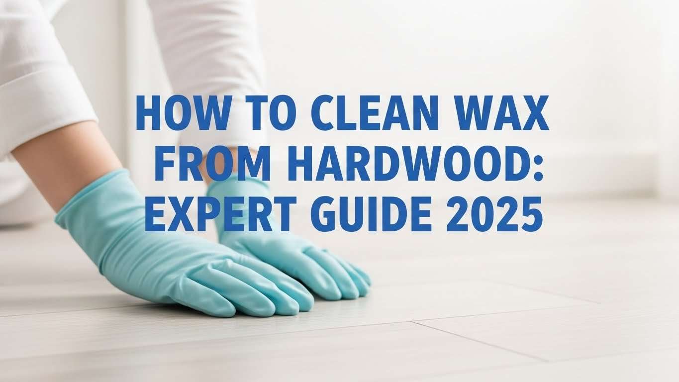 How to Clean Wax From Hardwood Floors: Expert Guide 2025