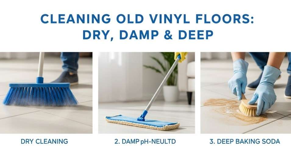 How to Clean Old Vinyl Floor Tiles Complete Guide 2025