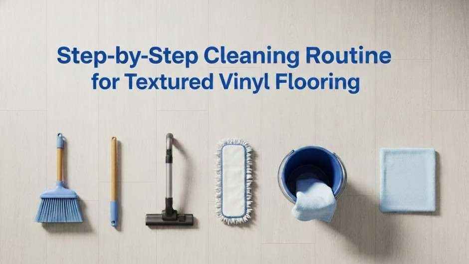 How to Clean Textured Vinyl Flooring: Complete Guide 2025