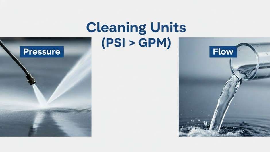 Understanding PSI, GPM & Cleaning Power Complete Guide 2025