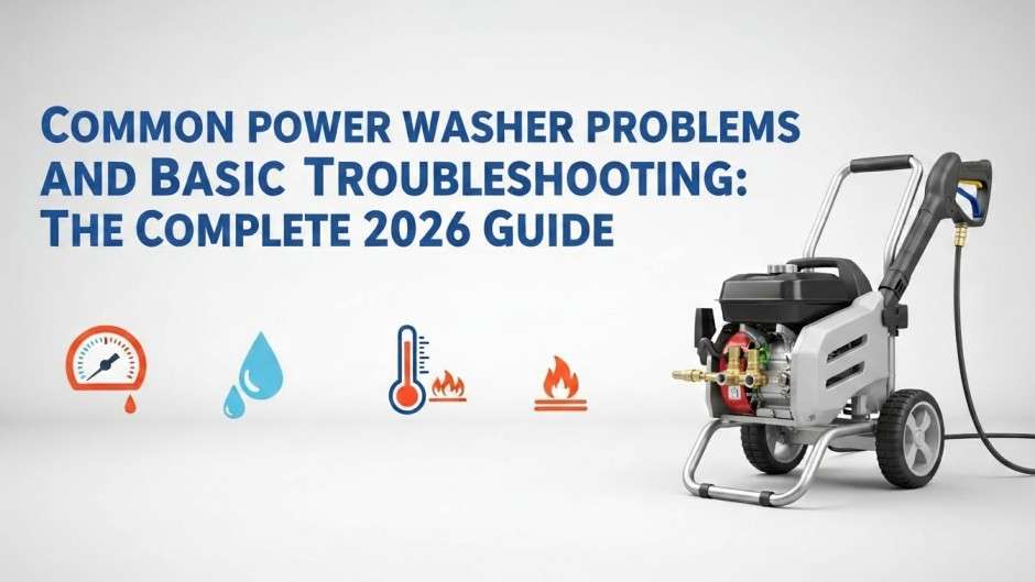 Common Power Washer Problems: Basic Troubleshooting Guide 2026