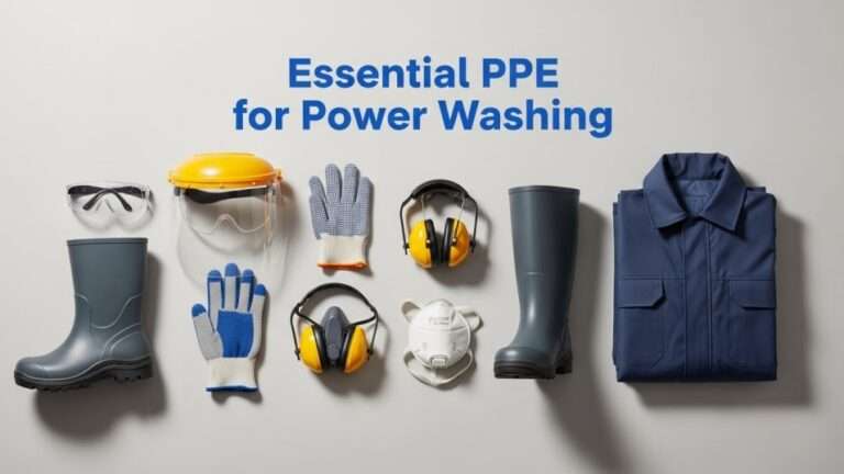 Personal Protective Equipment for Power Washing: Guide 2026