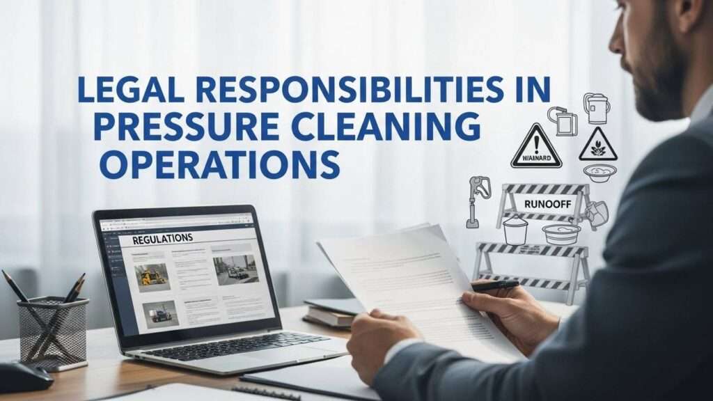 Pressure Cleaning: Legal & WHS Basics Guidelines 2026