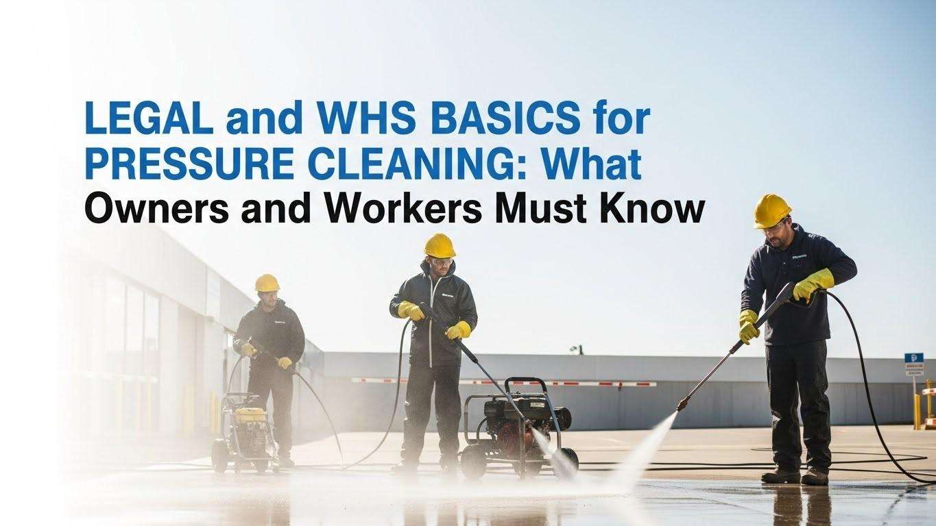 Pressure Cleaning: Legal & WHS Basics Guidelines 2026