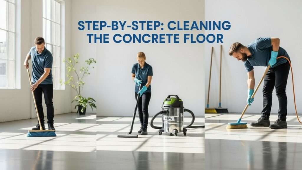 How to Clean a Concrete Floor Before Tiling? Complete Guide