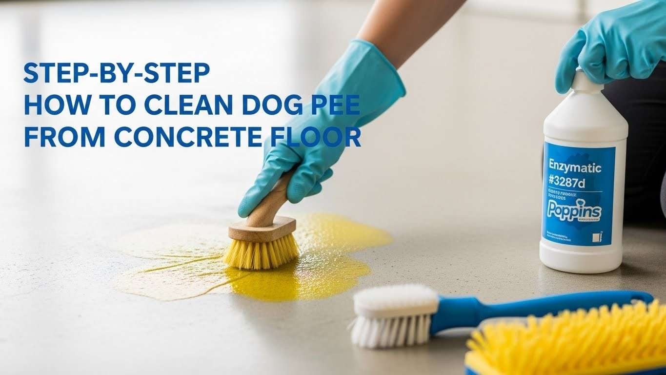 How to Clean Dog Pee from Concrete Floor Complete 2025 Guide