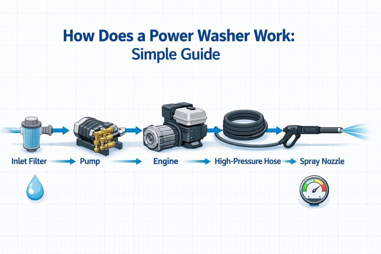 How Does a Power Washer Work: Simple Guide | 2026