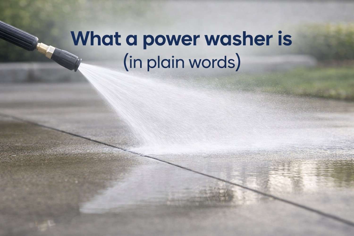 How Does a Power Washer Work: Simple Guide | 2026