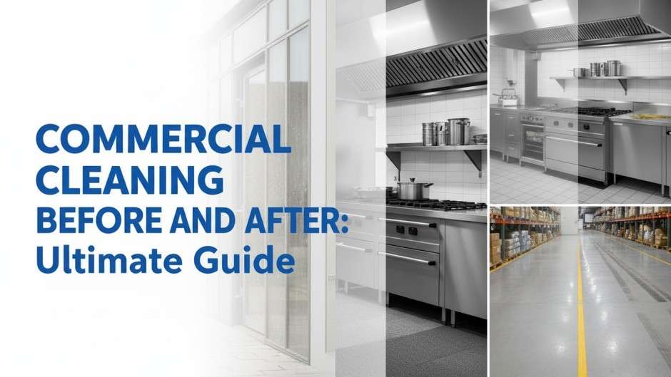 Commercial Cleaning Before and After: Ultimate Guide