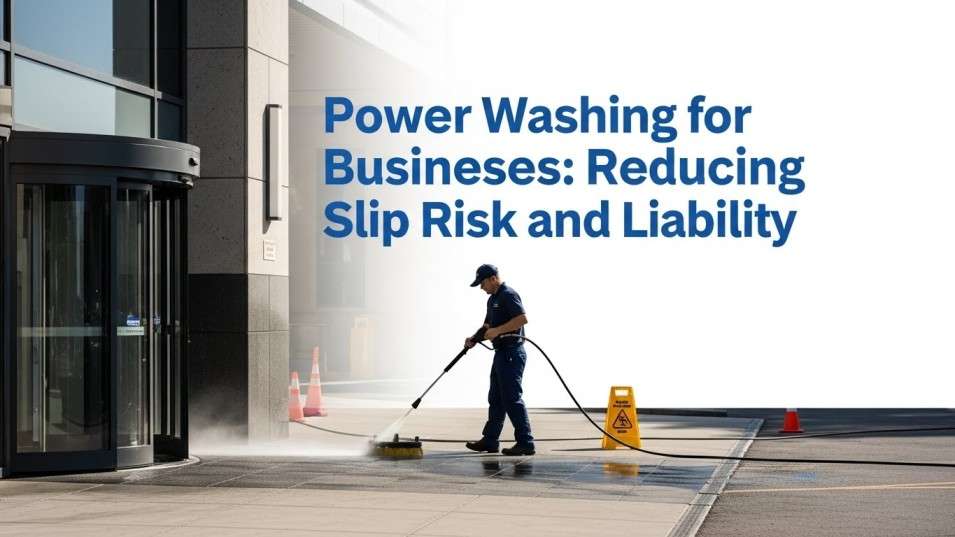 Power Washing for Businesses: Reduce Slip Risk and Liability 2026