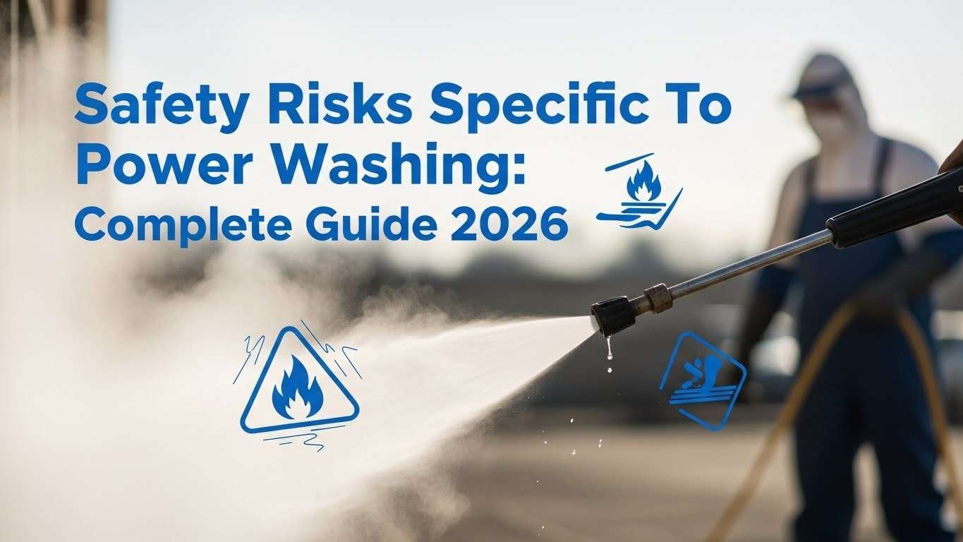 Safety Risks Specific To Power Washing: Complete Guide 2026