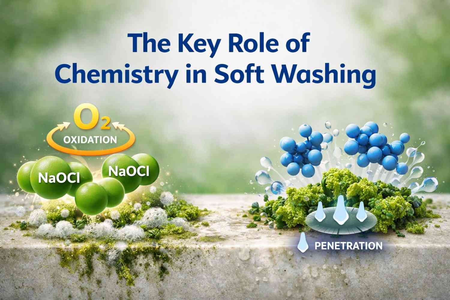 Why Soft Washing Relies On Chemistry More Than Pressure 2026