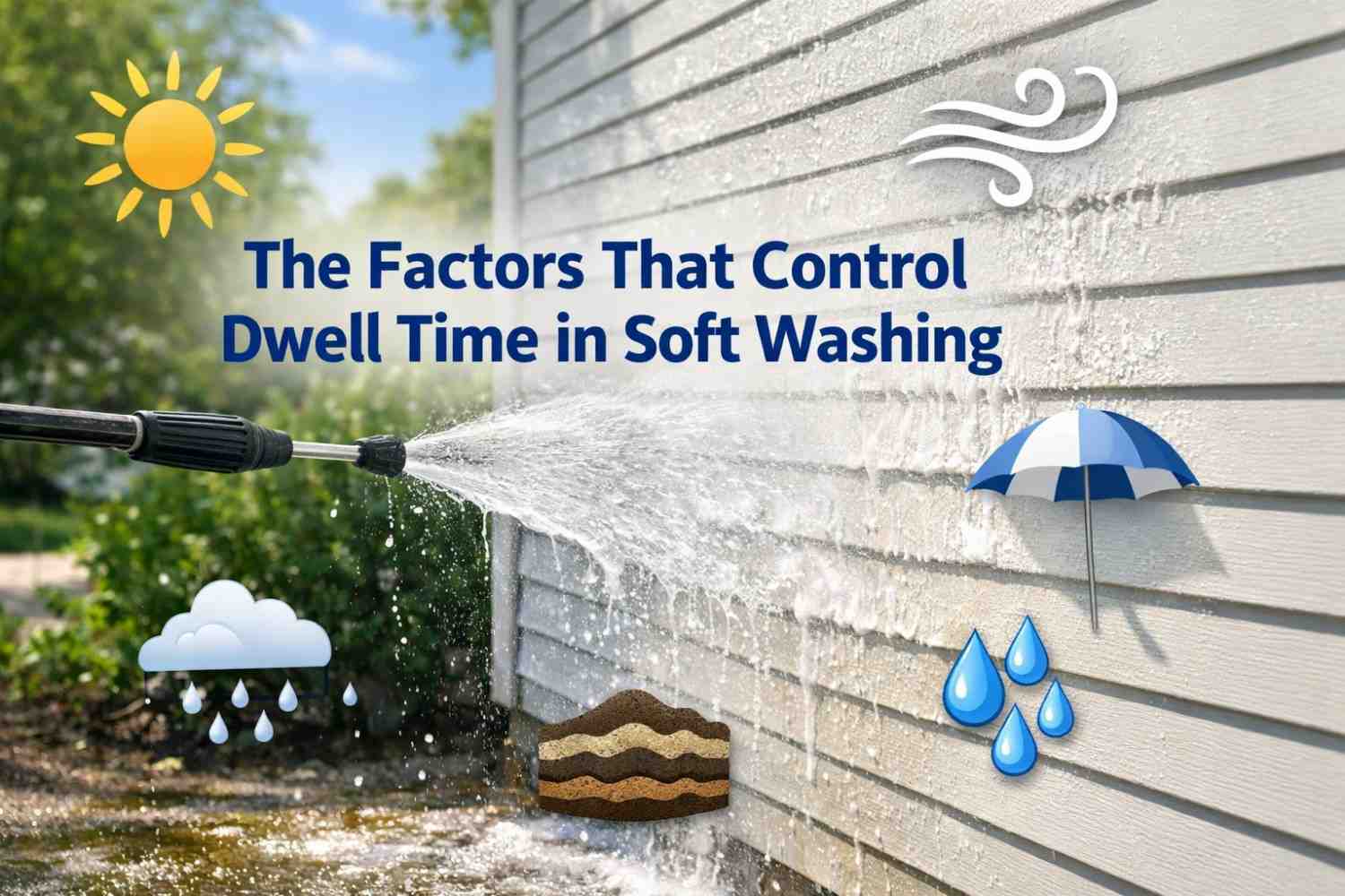 Understanding Dwell Time In Soft Washing: Complete Guide 2026