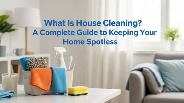What Is House Cleaning? Complete Guide to Spotless Home 2026