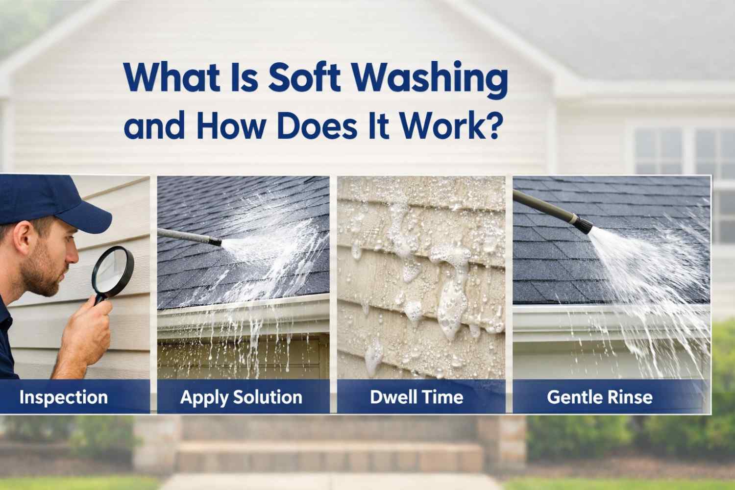 Why Soft Washing Relies On Chemistry More Than Pressure 2026
