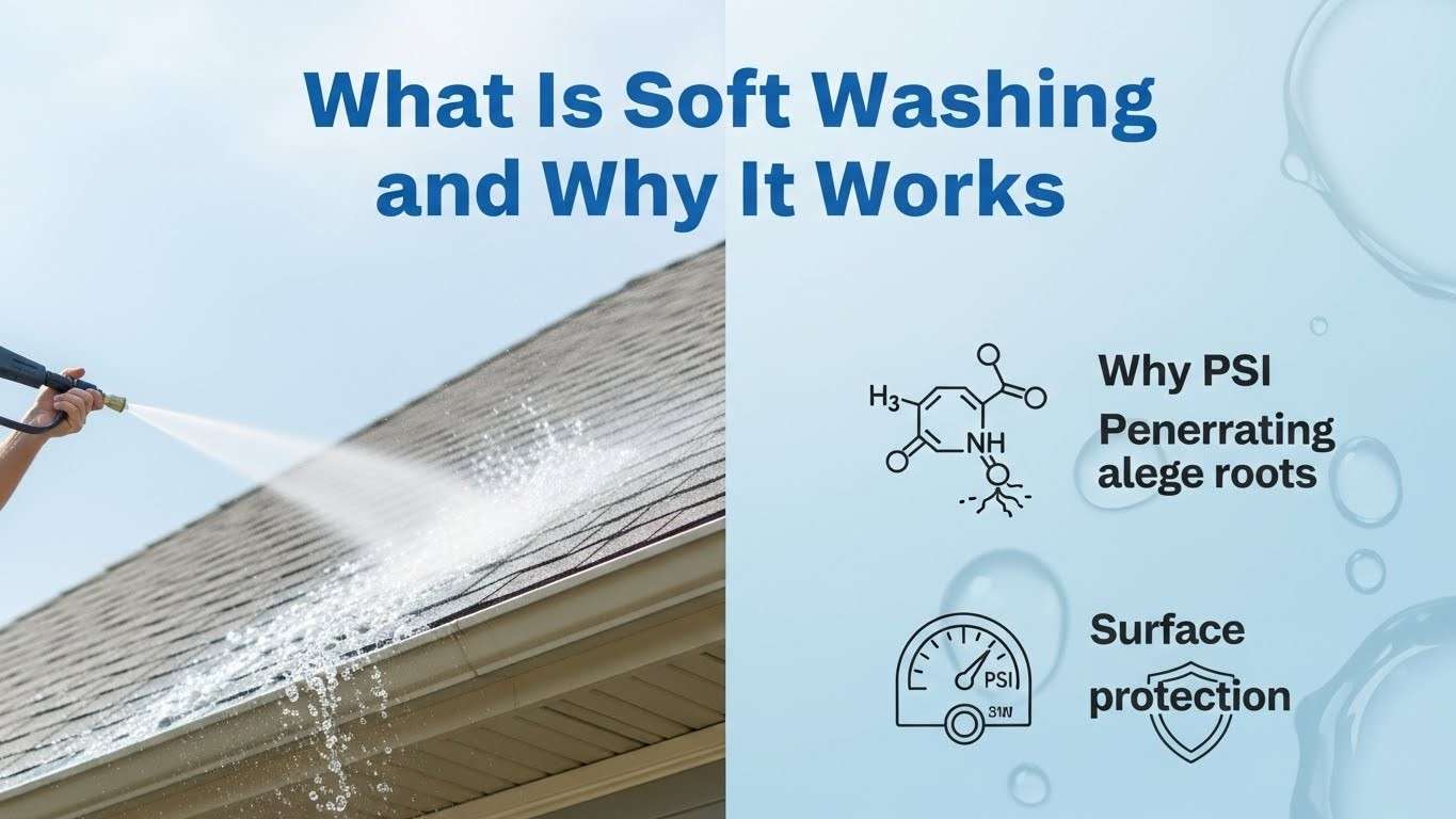 What Is Soft Washing In Pressure Cleaning: Expert Guide 2026