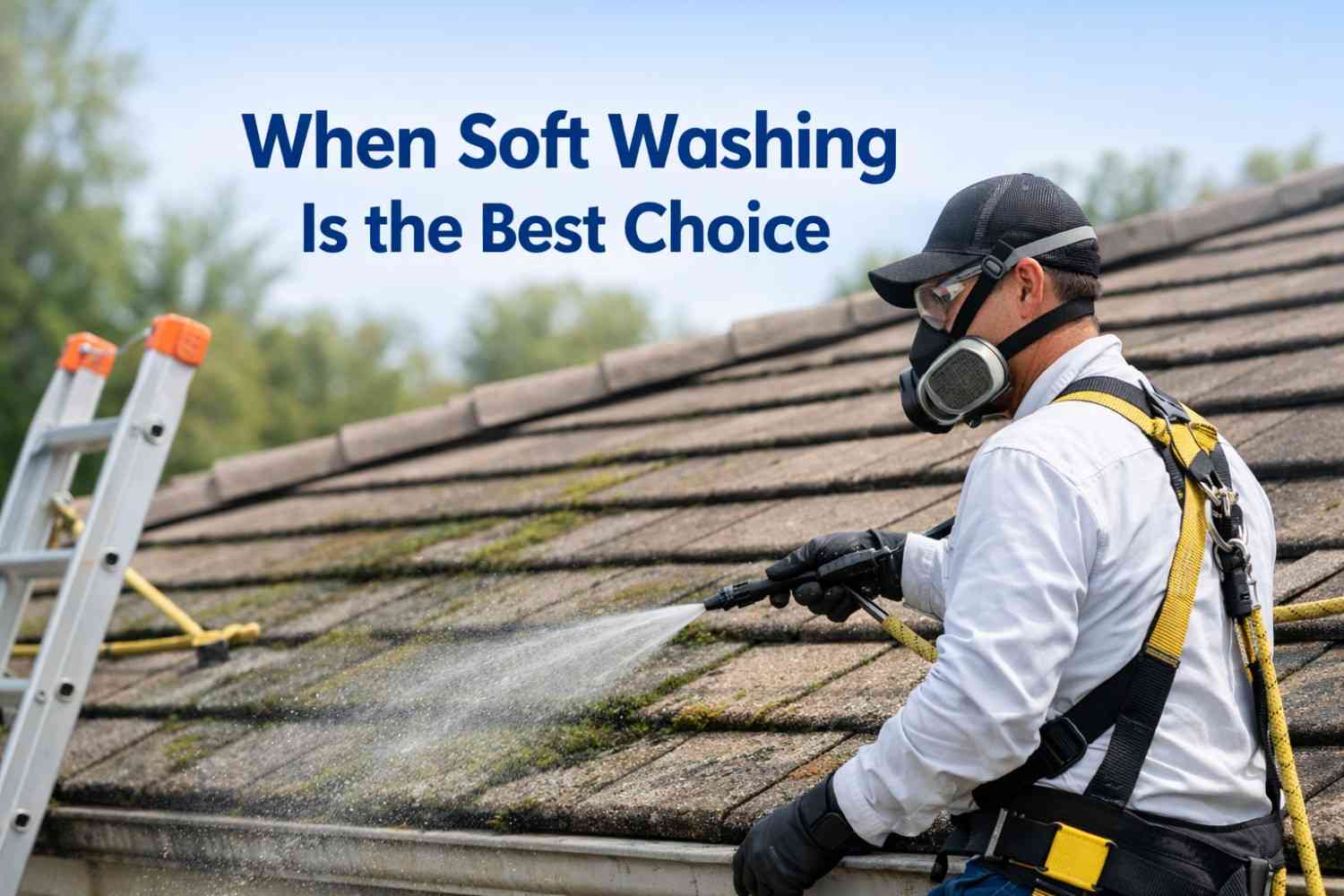 When Is Soft Washing Best for Roof Cleaning: Complete Guide
